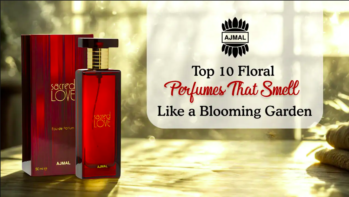 Top 10 Floral Fragrances for Women | Fresh and Elegant with Ajmal Perfumes
